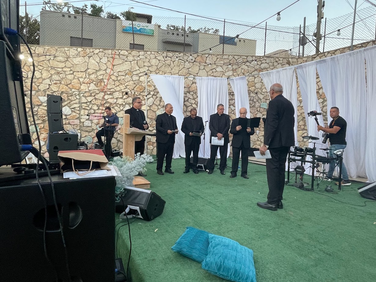 ABC Hosts The Ordination of Bishara Khazen as a Baptist pastor in Rama ...